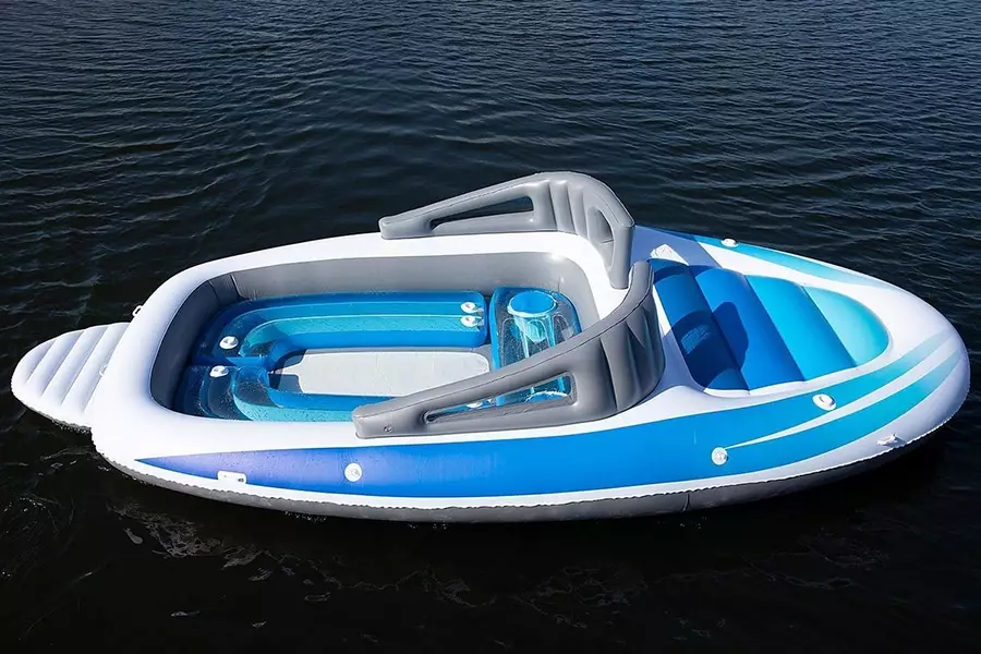 mega size inflatable speed boat