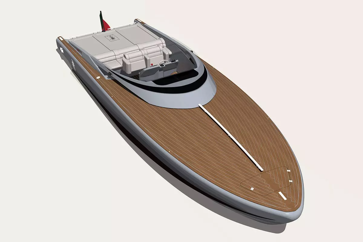 Ang Pmp nagdesinyo sa gfifty concept boat