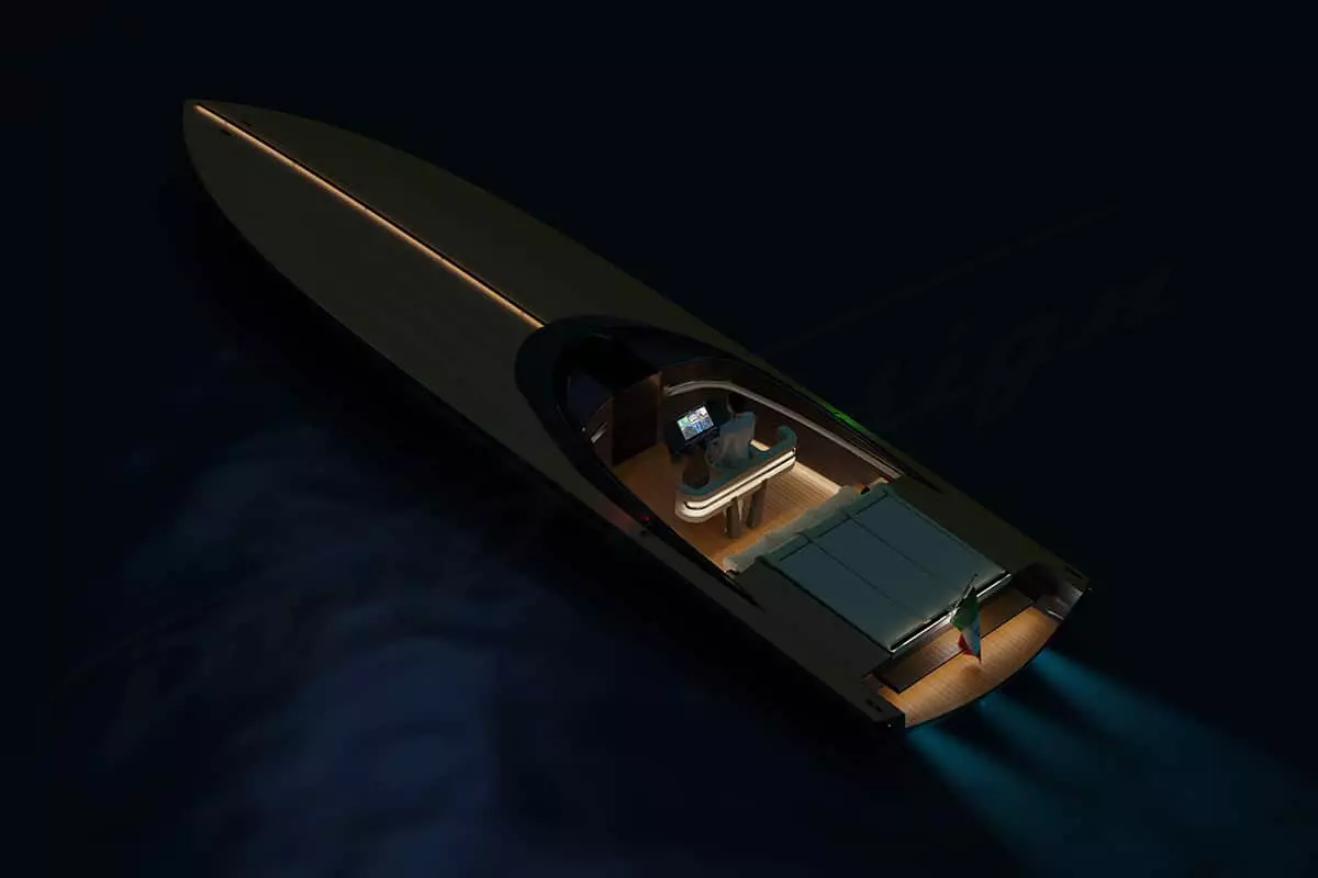 Pmp navrhuje gfifty concept boat