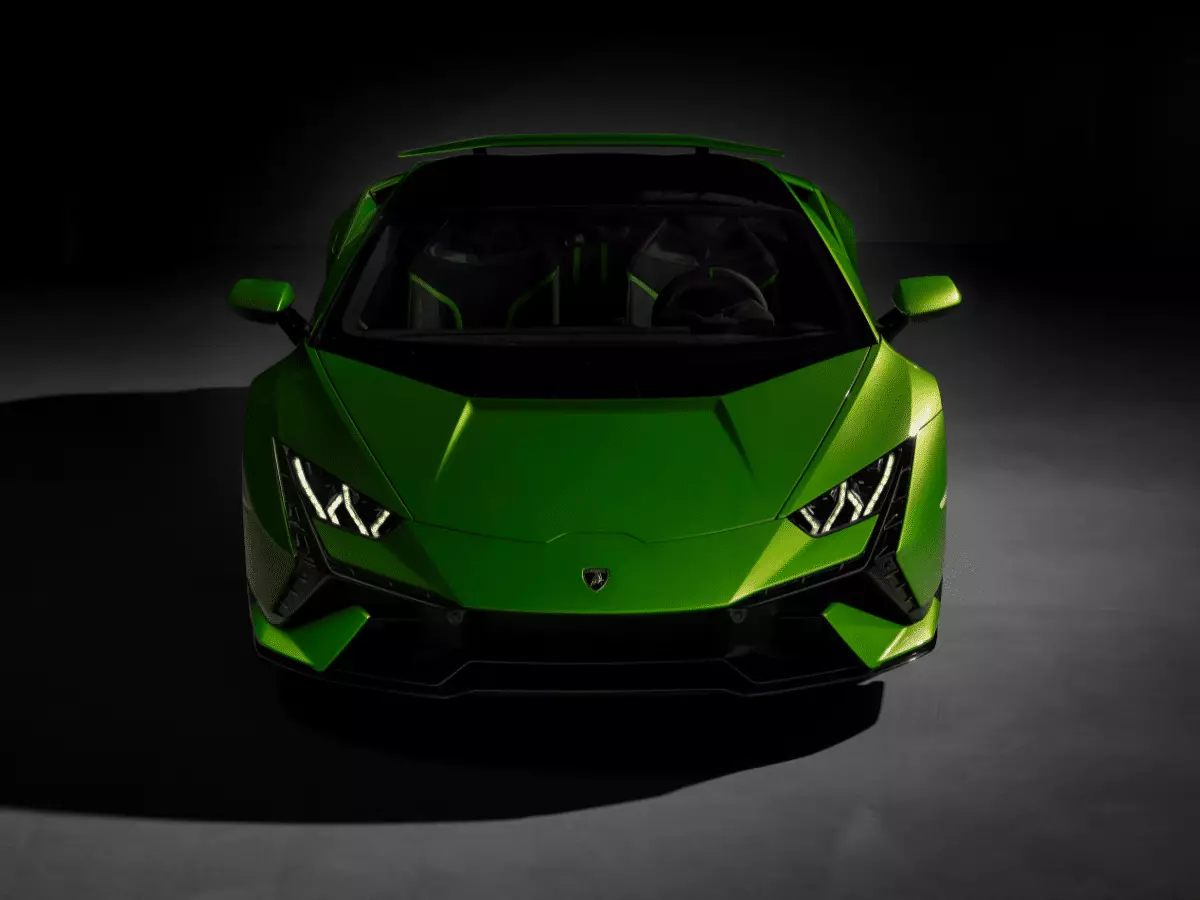 Lamborghini technica បាញ់ពីមុខ