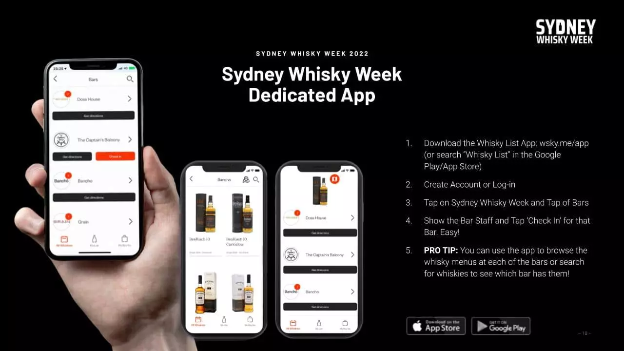 Yuav ua li cas rub tawm Whisky List App