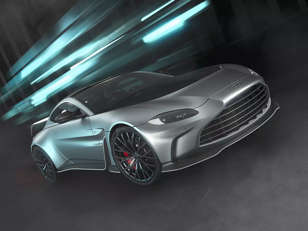 Aston martin v12 vantage quart avant 1