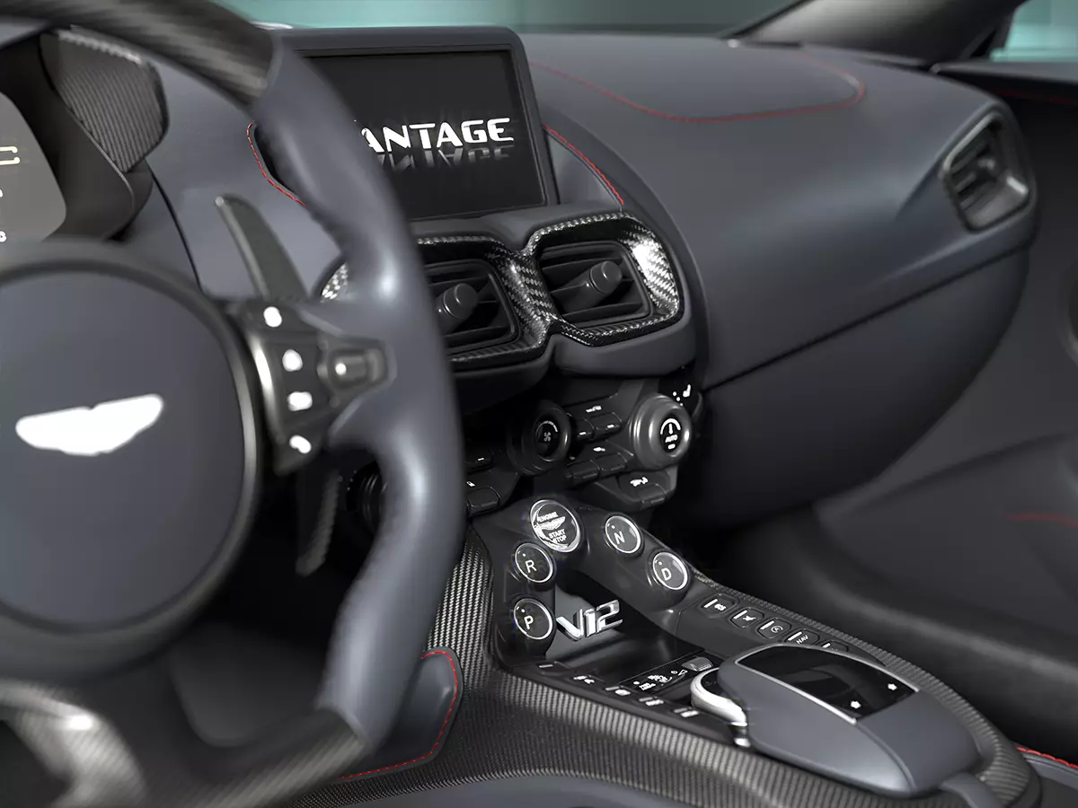 Aston Martin V12 Vantage Interieur Dashboard