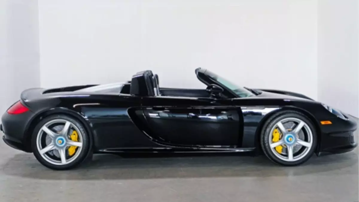 Ex - jerry seinfeld 2004 porsche carrera gt 4