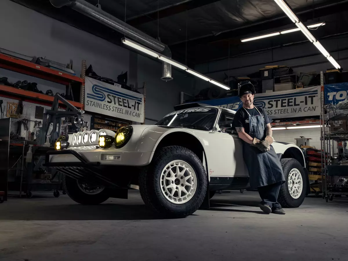 9 russell porsche 1991 porsche 911 964 baja prototipi yaptı