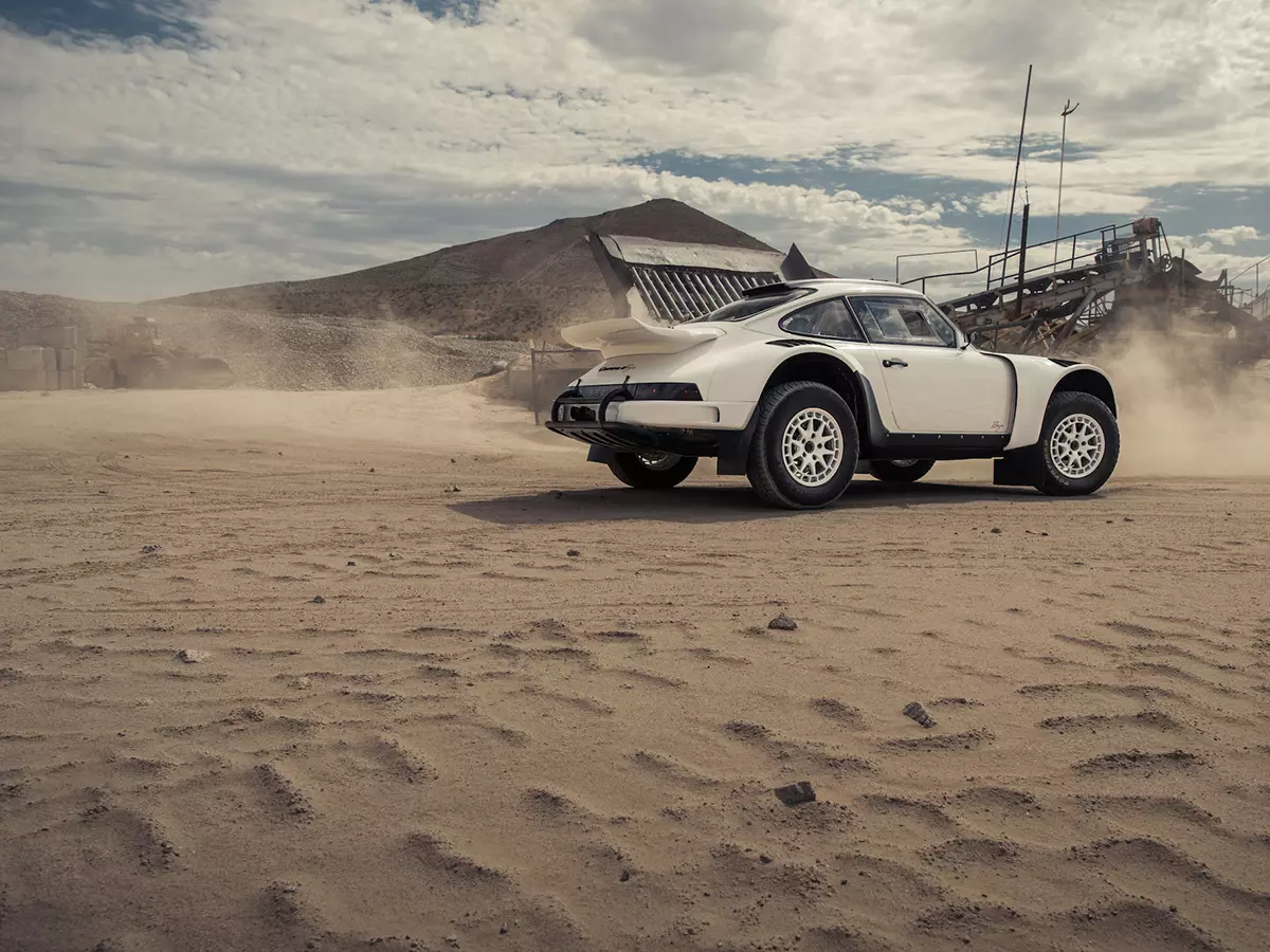 1991 porsche 911 964 baja fréamhshamhail 1 leataobh siar