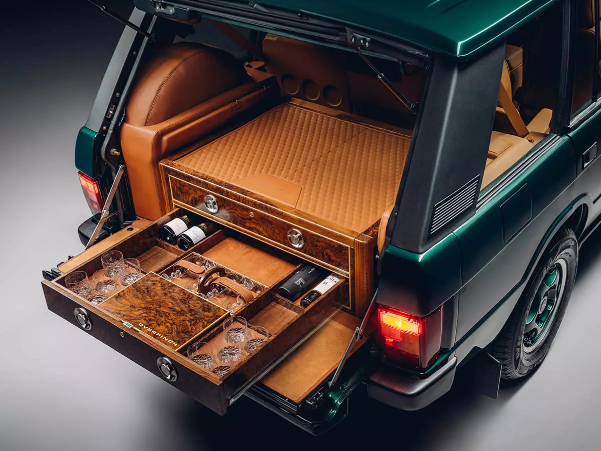 Cajón overfinch range rover heritage