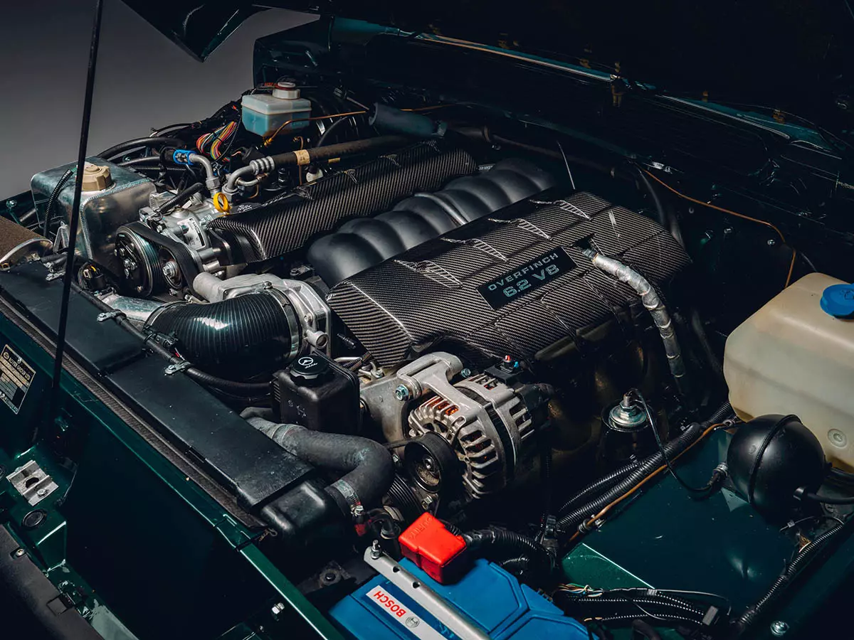 Overfinch range rover heritage engine bay