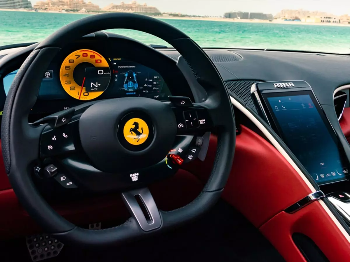 ការពិនិត្យឡើងវិញរបស់ Ferrari roma 7