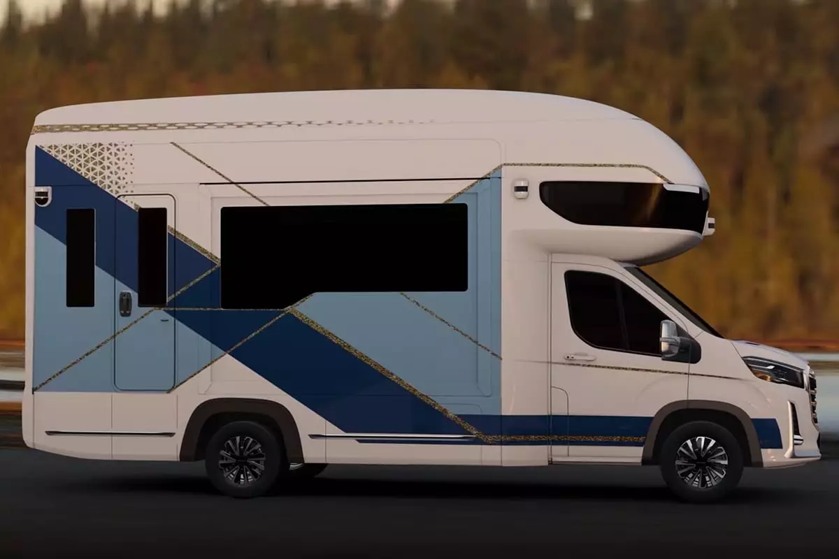 Saic maxus vie maison v90 villa édition rv 3