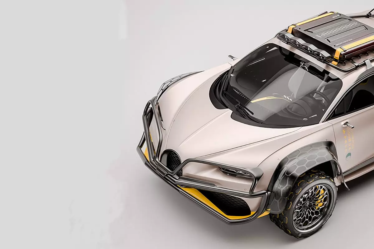 Bugatti chiron terracross koncept 2