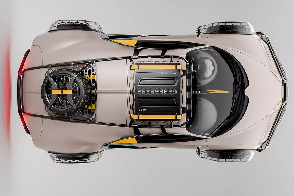 Konsep terracross Bugatti chiron 3