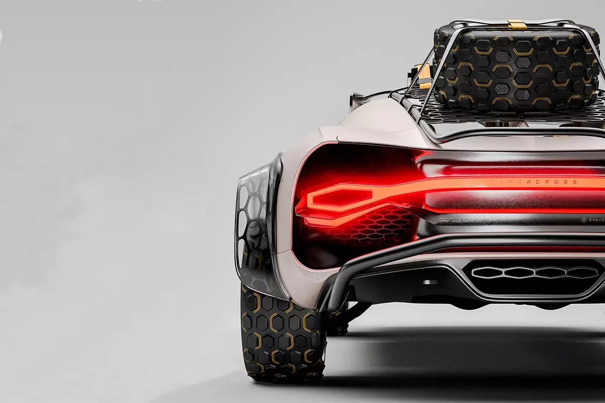 Bugatti chiron terracross koncept 1