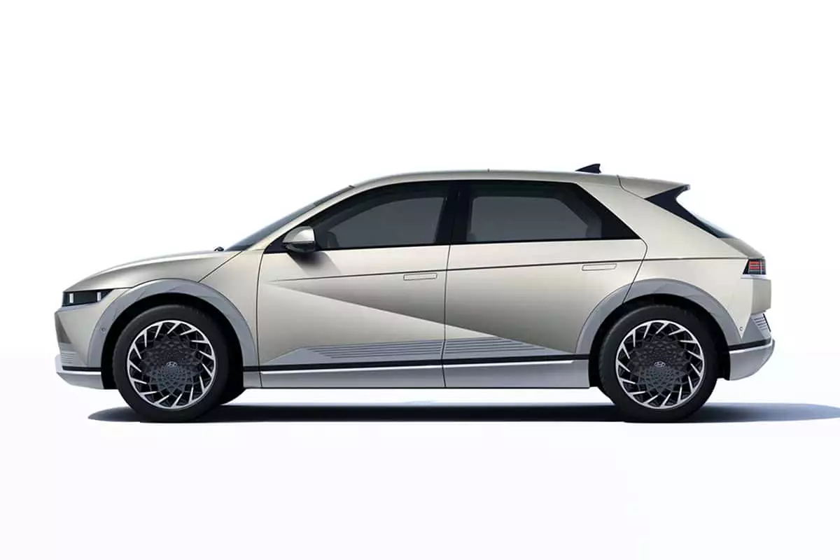 Hyundai සියලුම විදුලි 2022 ioniq 5 7