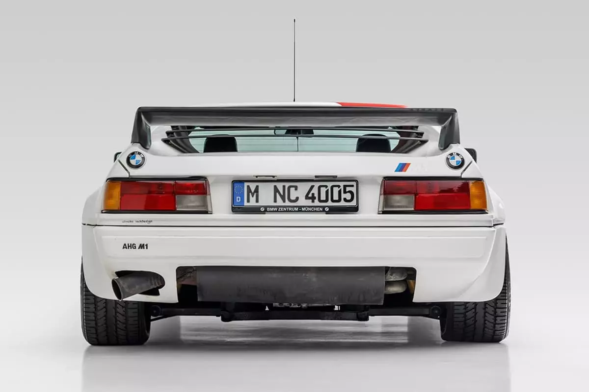 El BMW M1 AHG Studie Coupe de Paul Walker atrás