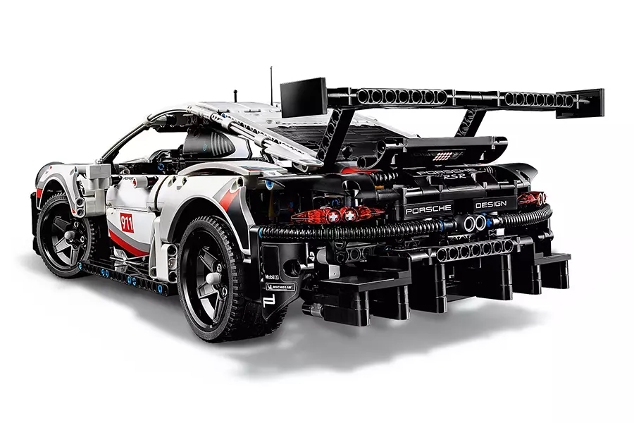 Lego Porsche 911 RSR hátul
