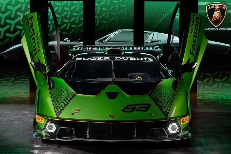 Lamborghini Essenza SCV12 obě boční dveře otevřené