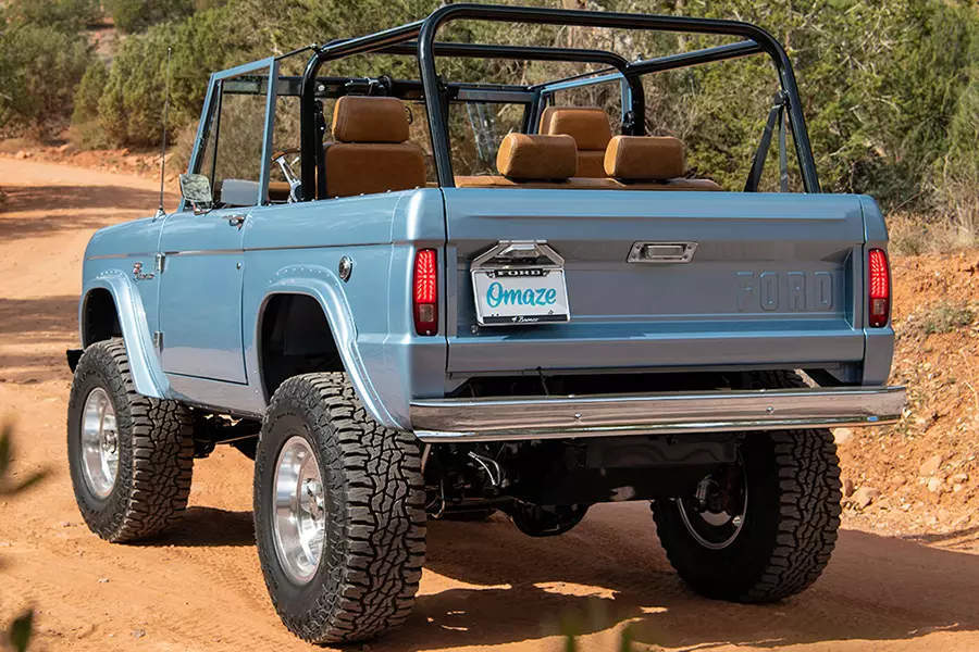 Custom Electric Ford Bronco back view