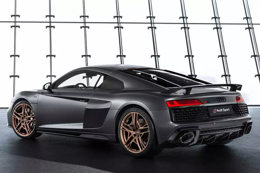 audi r8 decennium арткы көрүнүш