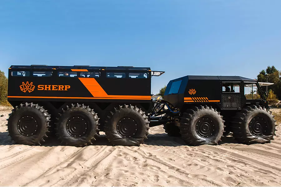 Sherp The Ark 22-Motho ATV koloi