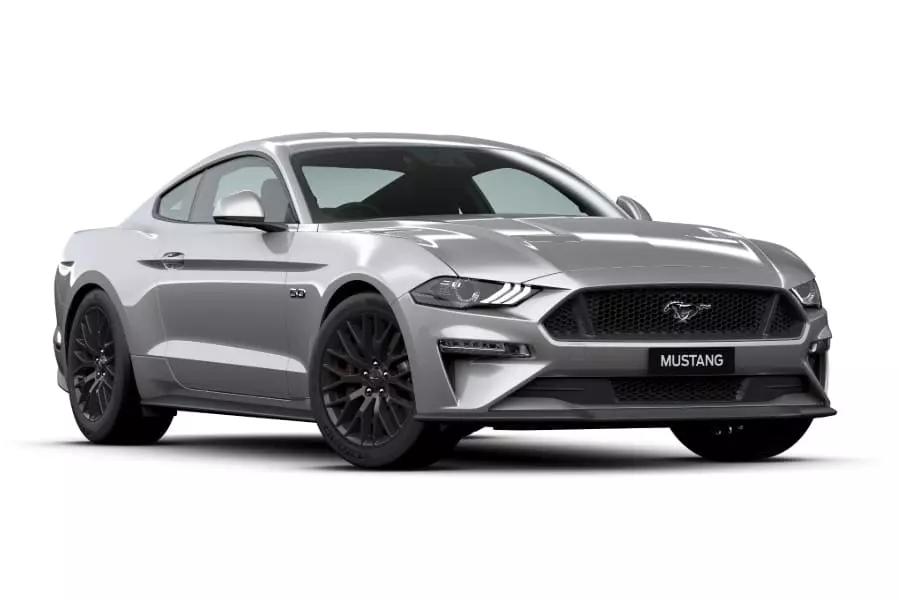 ford mustang gt iconisch zilver