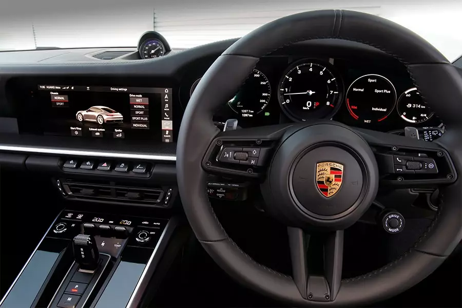 Εσωτερικό τιμόνι Porsche