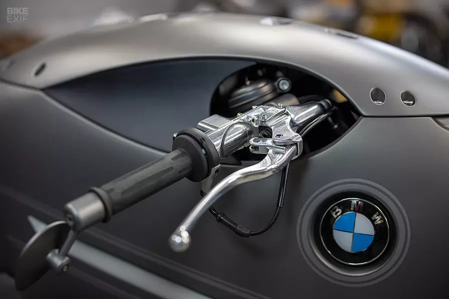 Матацыкл са счапленнем Ziller Garage BMW R9T