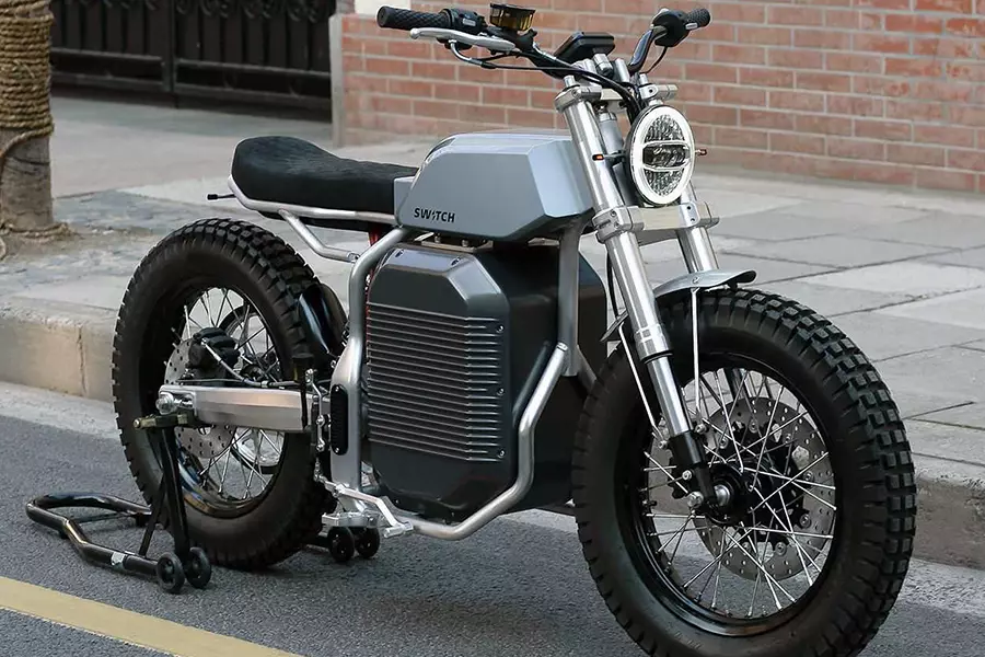 Cambia moto eScrambler bici