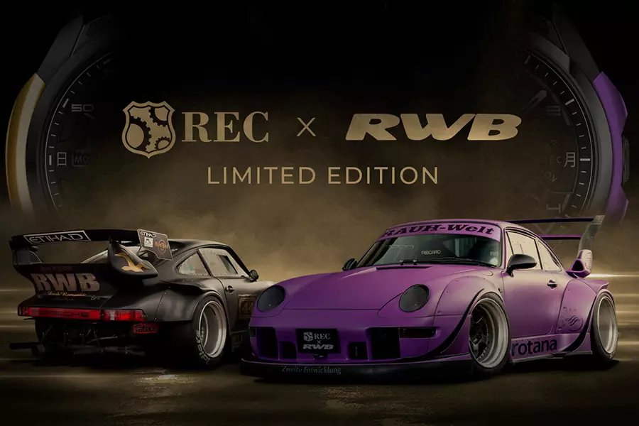 تتضمن أحدث ساعات REC أجزاء من RWB Porsche 911s الأصلية 8276_7