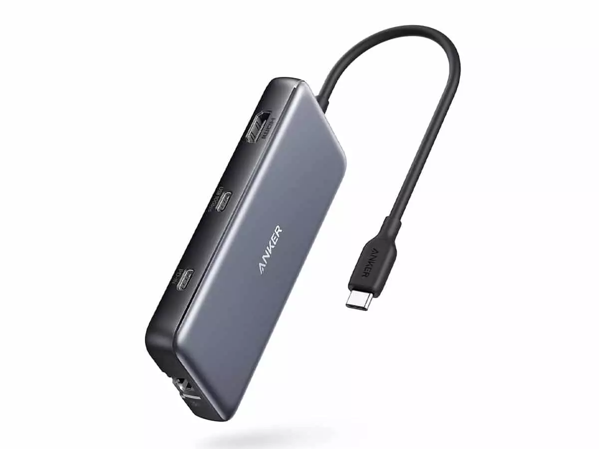 1 usb c pd 10gbps maglumat merkezinde Anker powerexpand 8