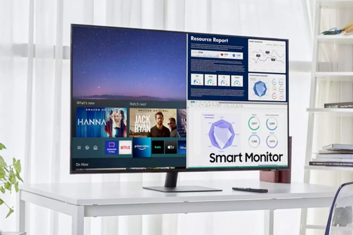 Ginagawa ng Samsung M7 Smart Monitor ang Iyong Screen sa isang 4K TV na may Voice Control