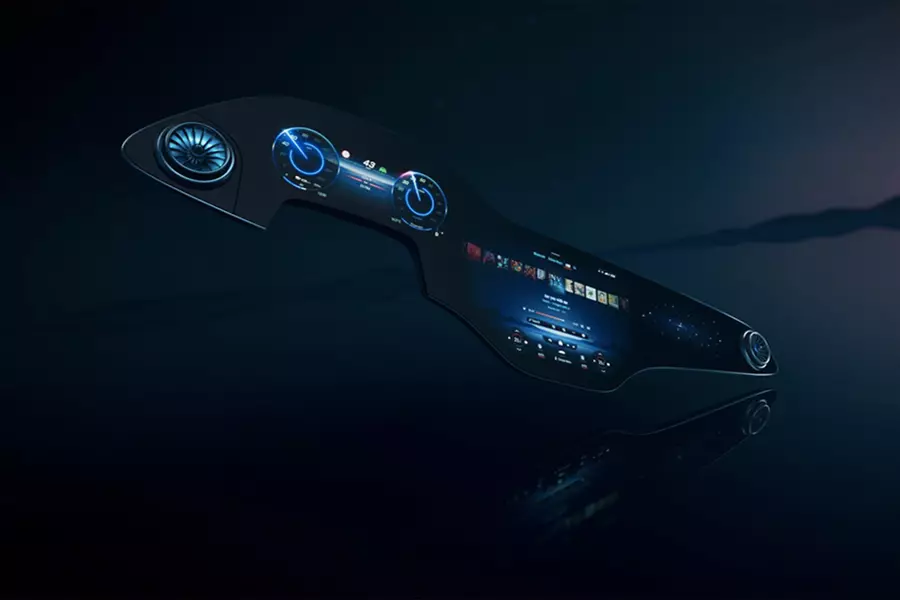 CES 2021 - Mercedes-Benz MBUX 하이퍼스크린