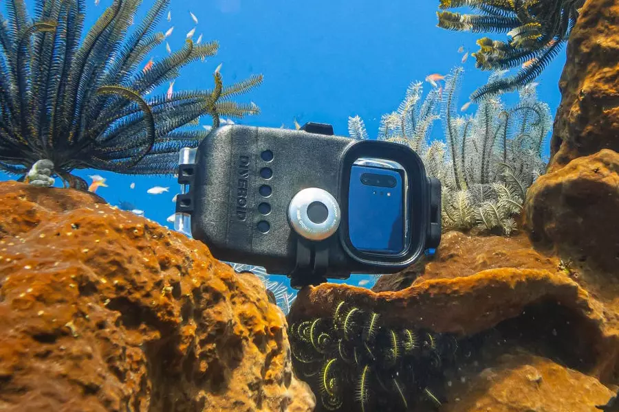 Diver Droid kamera nyilem