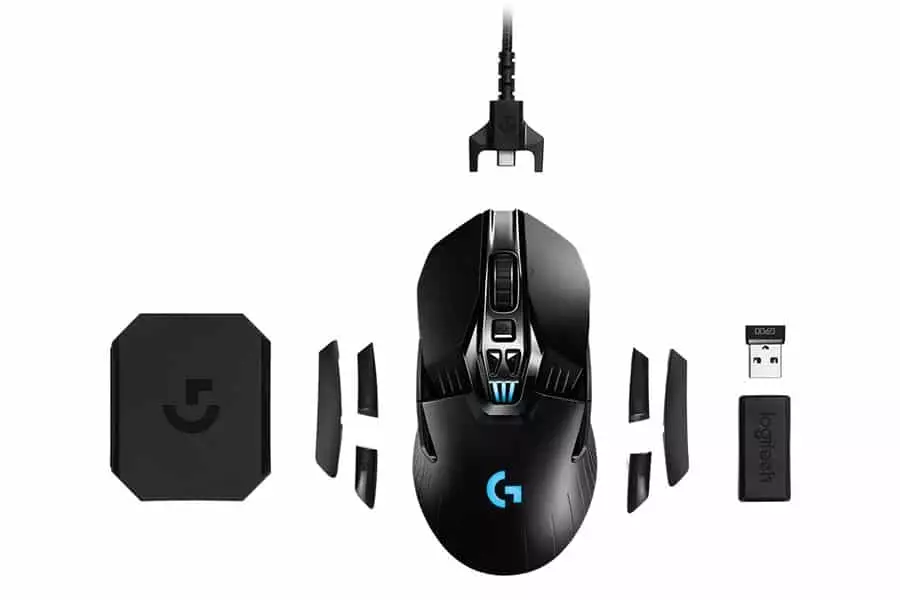 Logitech G900 Chaos Spectrum Professional Giredhi Wired, Wireless Gaming Mouse
