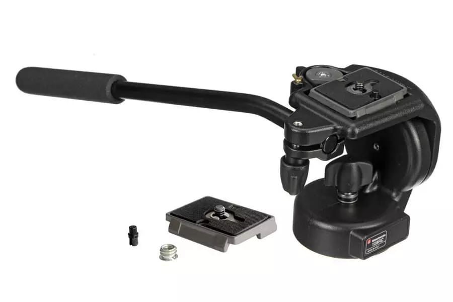 Manfrotto 128RC Micro Fluid Head med 200PL 14 RC2 Rapid Connector Plate