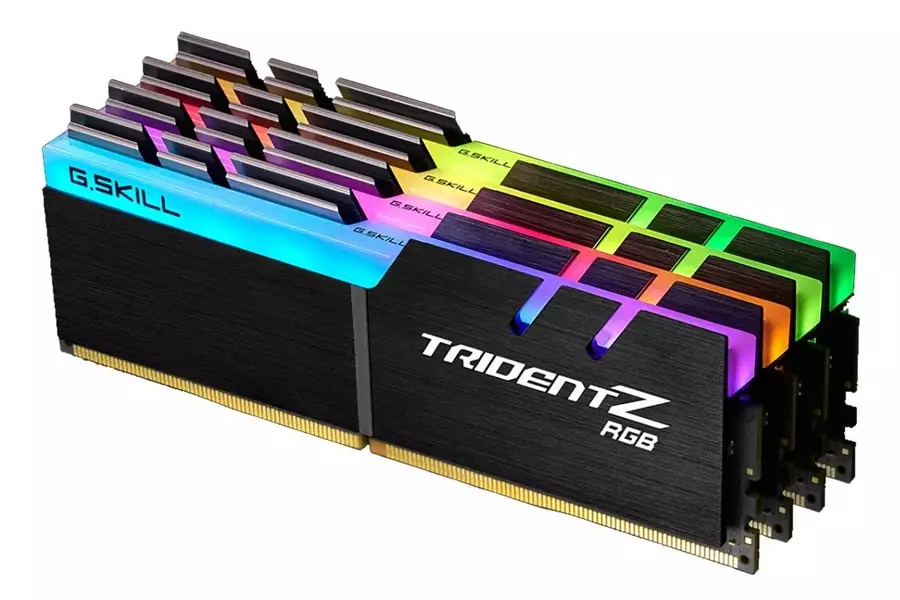 G.SKILL 64GB (4 x 16GB) TridentZ RGB يۈرۈشلۈك DDR4 PC4