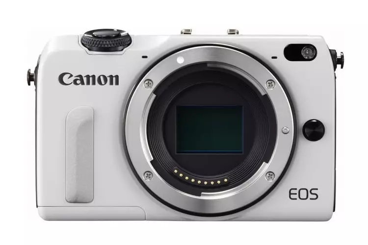 ақ түсті canon eos m2 камерасы