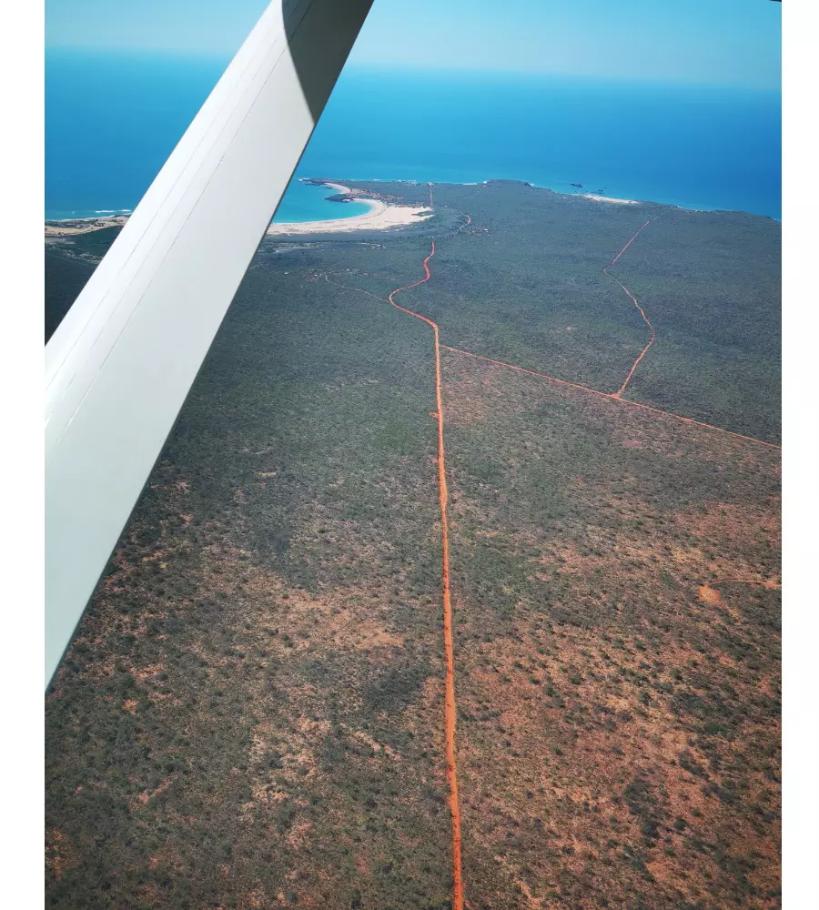 Broome Qərbi Avstraliyanın quş baxışı