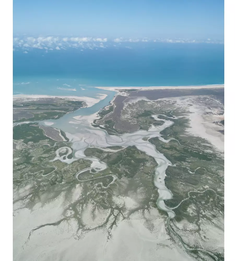 vista aérea de Broome Western Australia