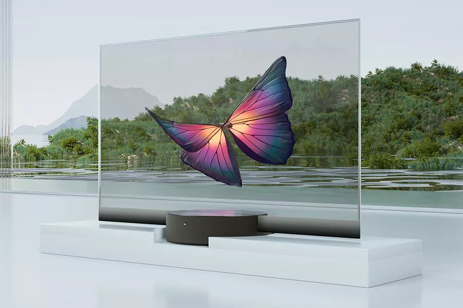 Xiaomi Seethrough televizors