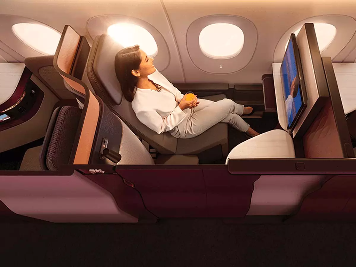 Qatar Airwaysin bisnesluokka