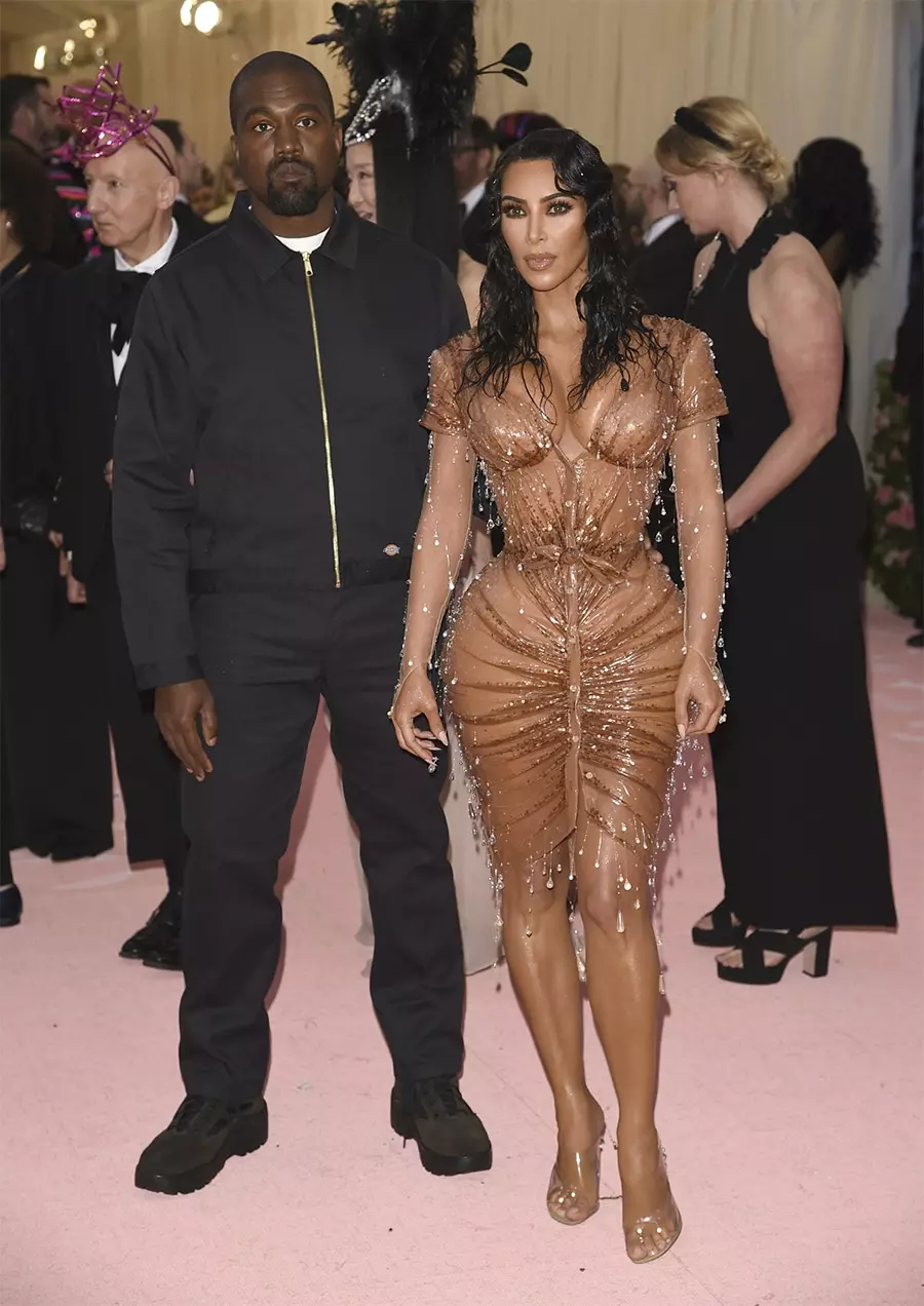 Kanye ja Kim Met Gala ballil