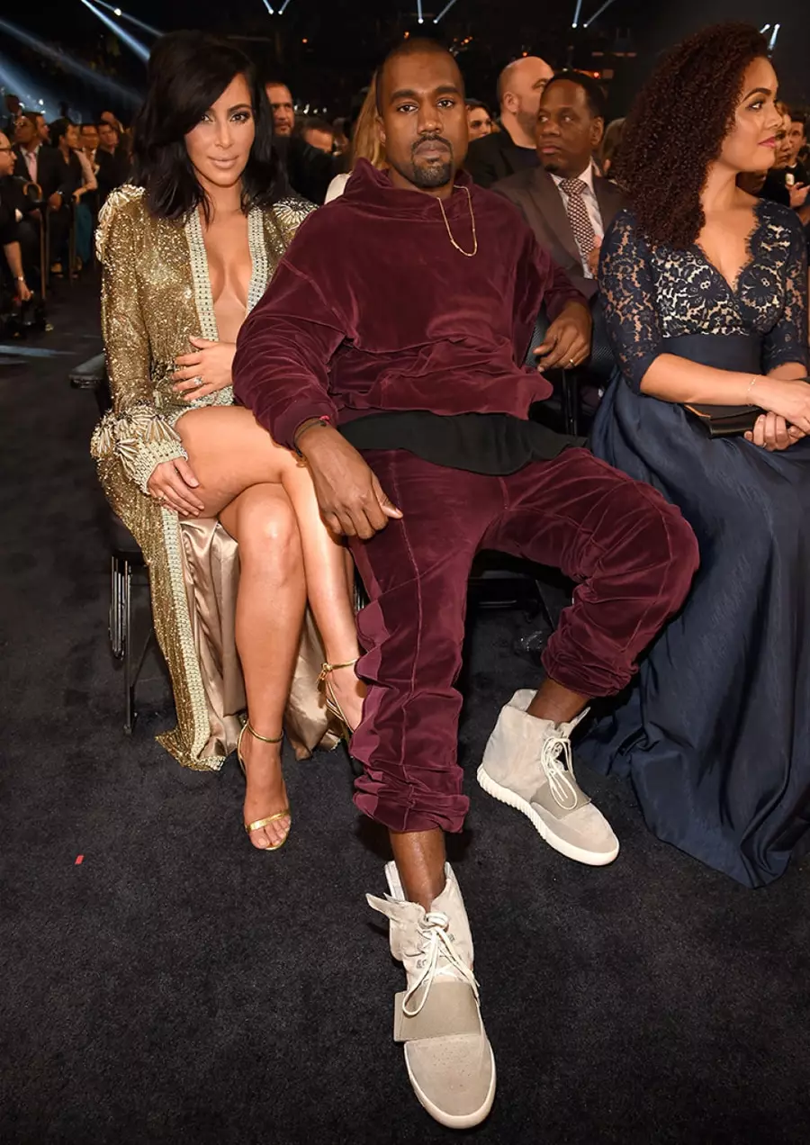 Kim ja Kanye auhinnanäitusel
