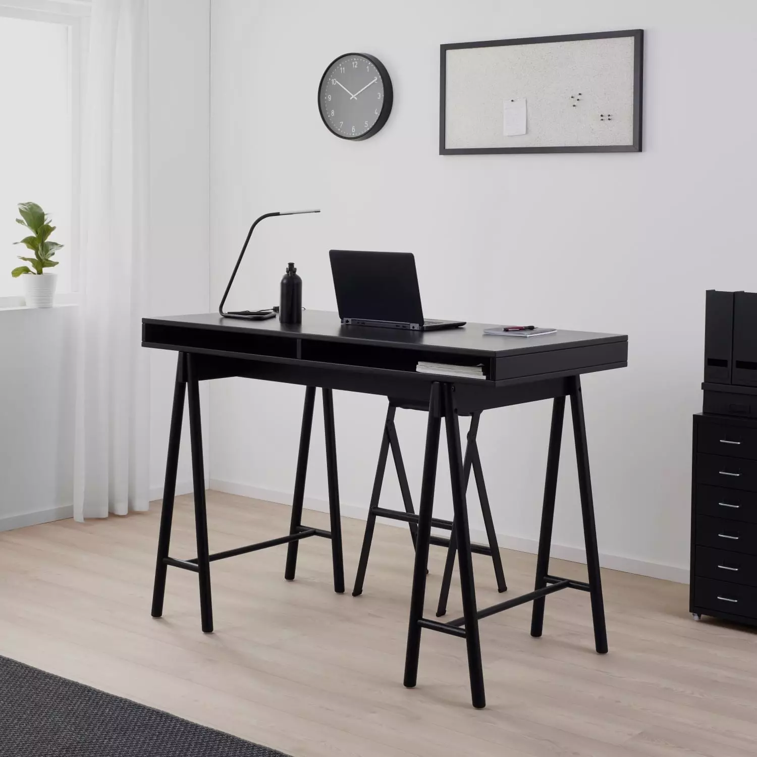 meja kantor ikea spanst