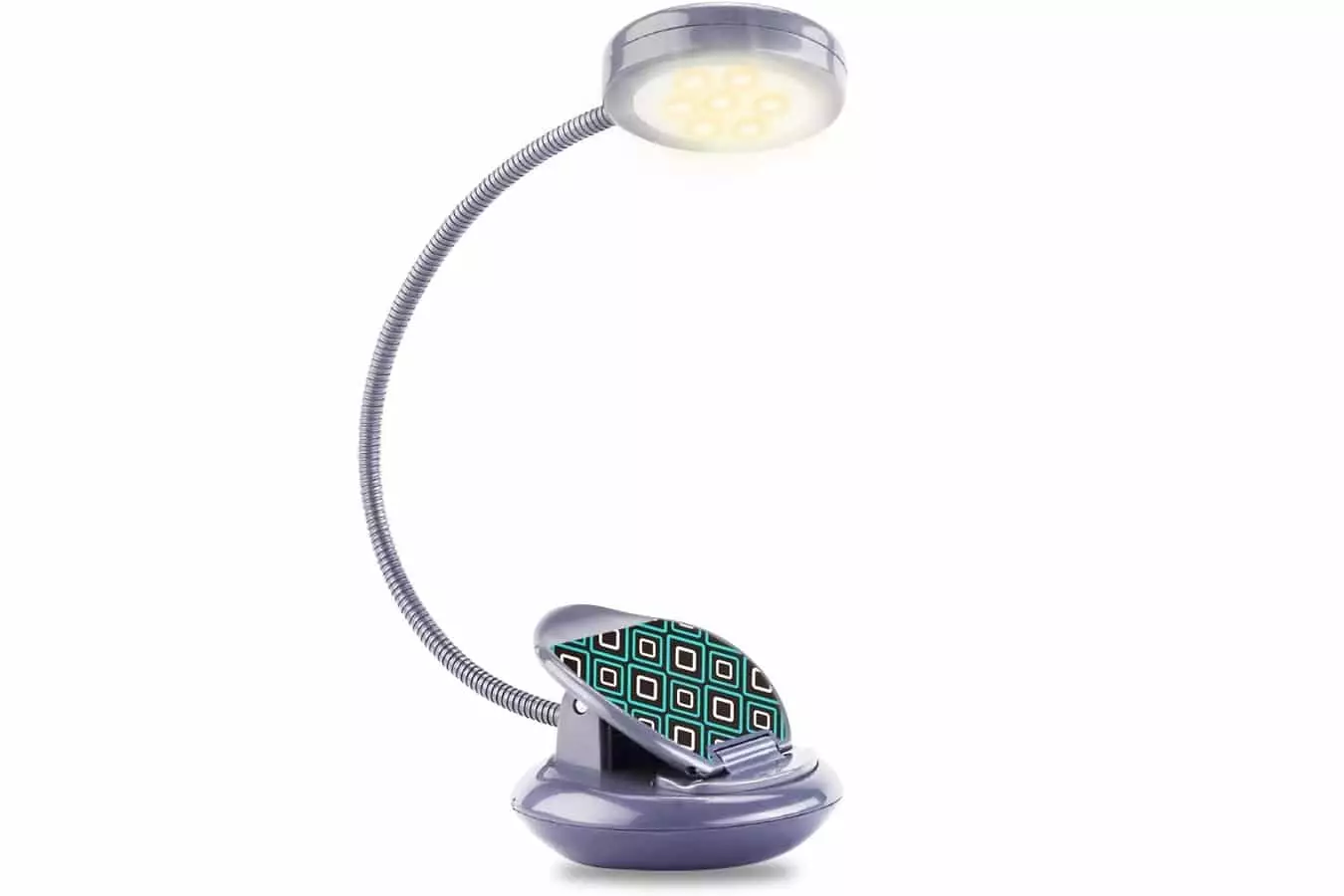 vekkia rechargeable 7 LED littafin haske