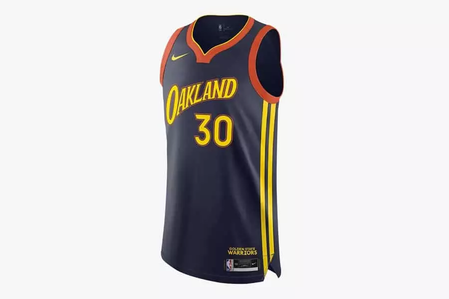 Nba city edition trøje 2021 golden state warriors 1