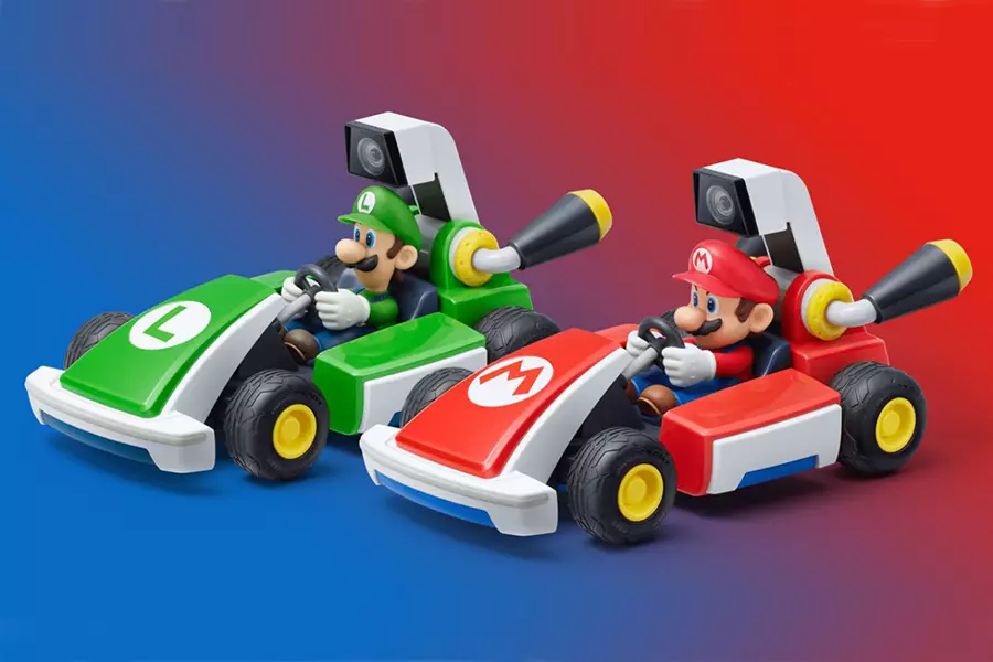 A Mario Kart Live különböző színű