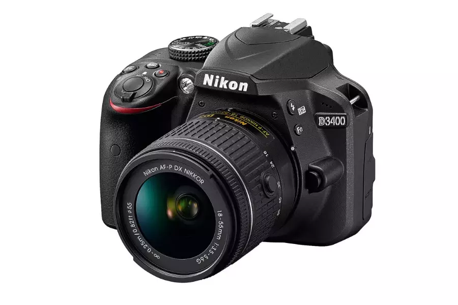 Nikon d3400 DSLR-kameran ominaisuus